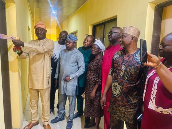 AOPE Rector Commissions Solar Power Project Funded By Yinka Afonja ...